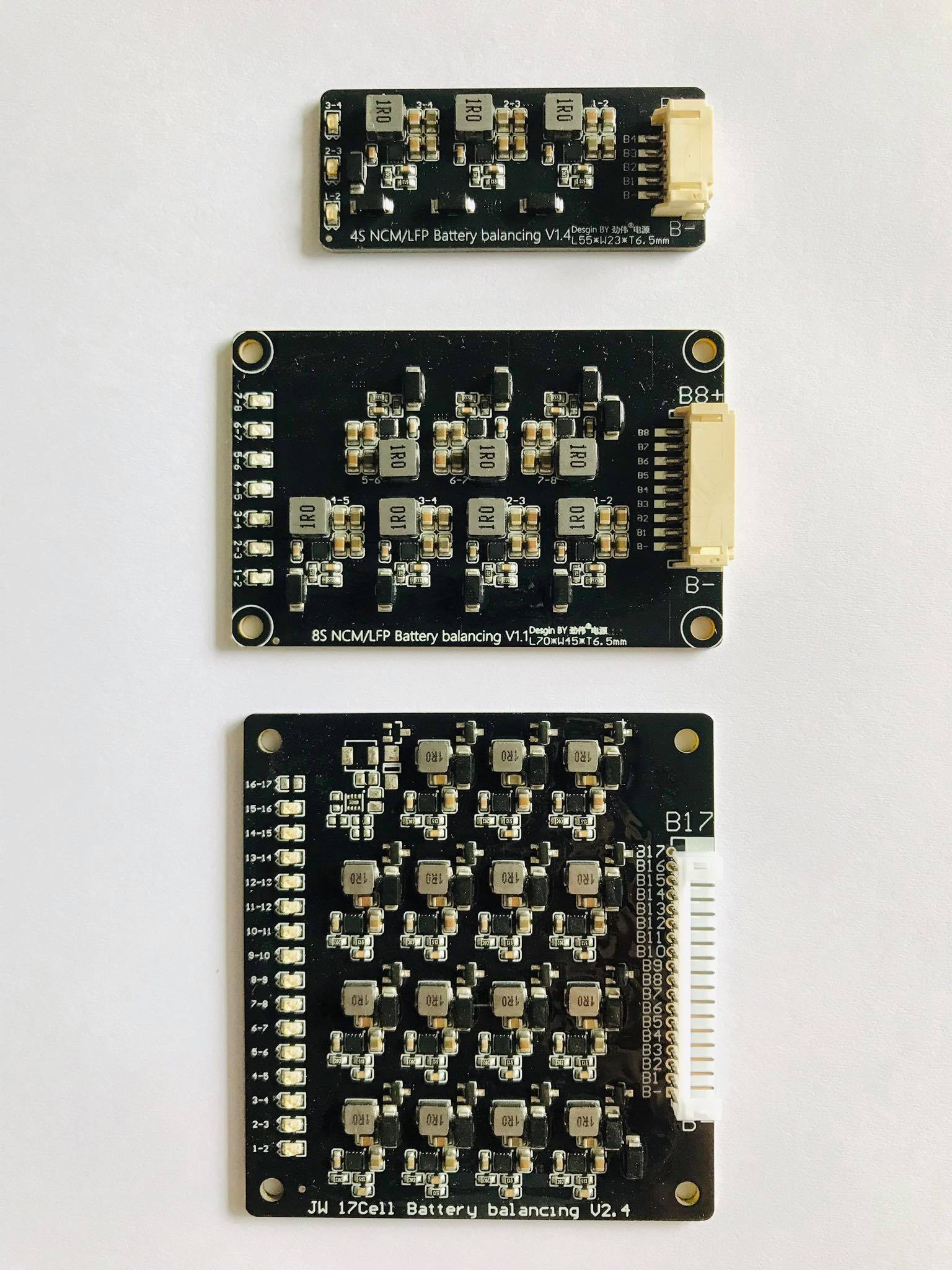 1A 2A Balance 2 ~ 16S 24S แบตเตอรี่ลิเธียม Active Equalizer บลูทูธ APP สำหรับ BMS Li-Ion Lifepo4 ...