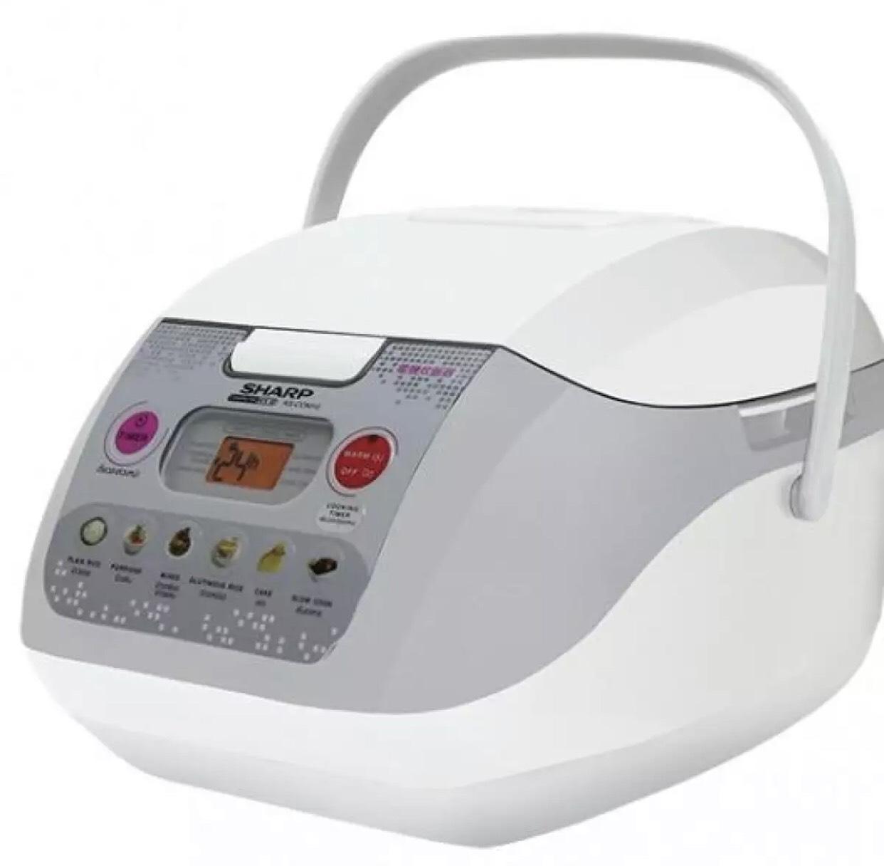 Sharp หม้อหุงข้าวอุ่นทิพย์ คอมพิวเตอร์ไรซ์ SHARP KS-COM10 1.0ลิตร ของแท้ 100% จัดส่งฟรี - BEST ...