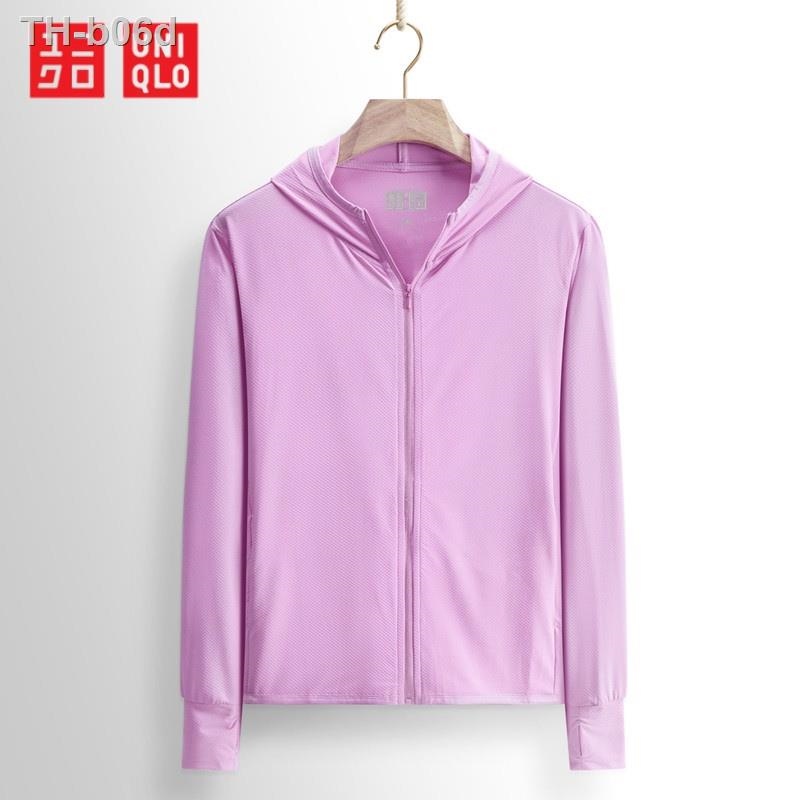 【เสื้อผ้ากันแดด】 【COD】Uniqlo AIRism Upf 50 เสื้อแจ็คเก็ตกันแดดเสื้อแจ็คเก็ตแบบนุ่มสบายสำหรับ ...
