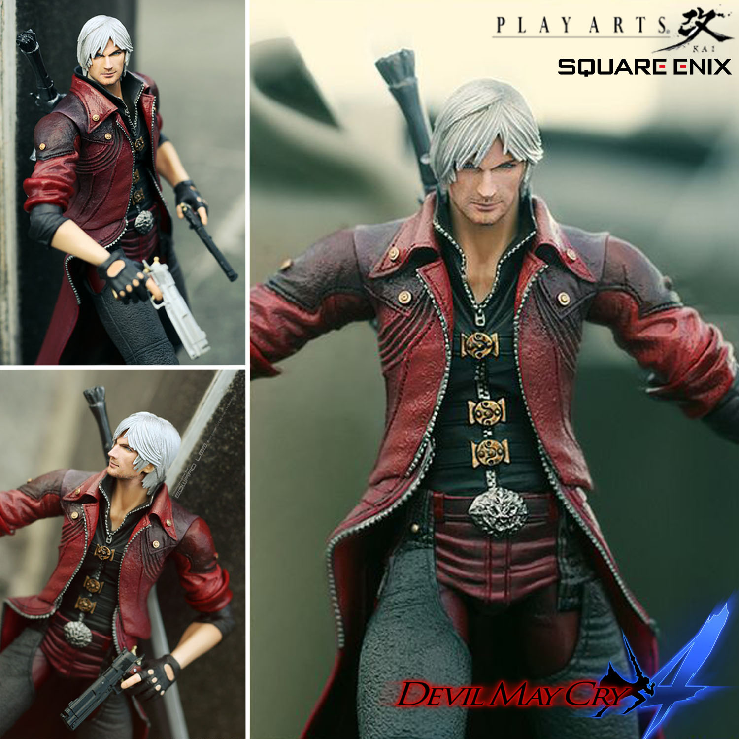 Figma ฟิกม่า งานแท้ 100% Figure Action Square Enix Play Arts Kai จาก ...