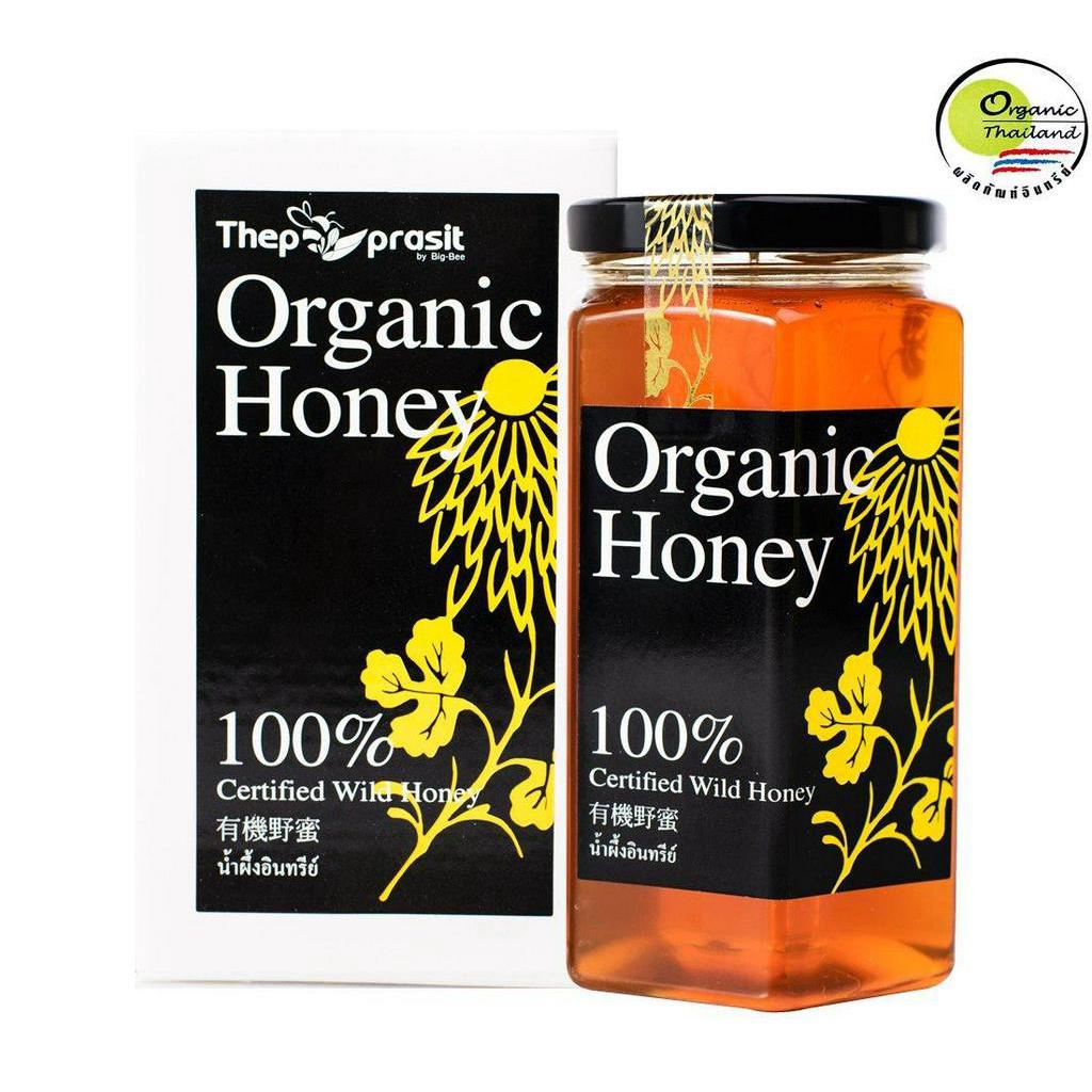 BigBee น้ำผึ้งออร์แกนิค 100% น้ำผึ้งป่า ดอกสาบเสือ Thepprasit Organic Honey 100% Certified Wild ...
