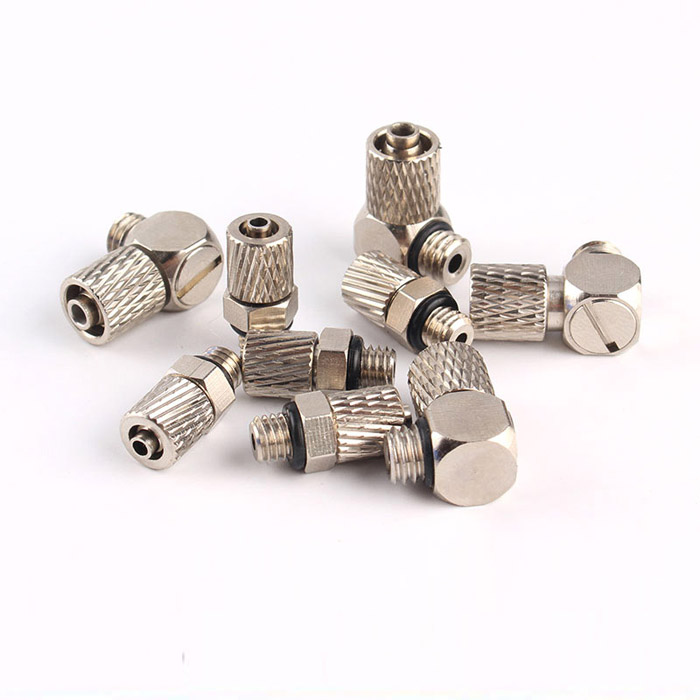 Pneumatic Fitting PC4-M5 4mm Hose OD M5 Male Thread Pneumatic Connector ...