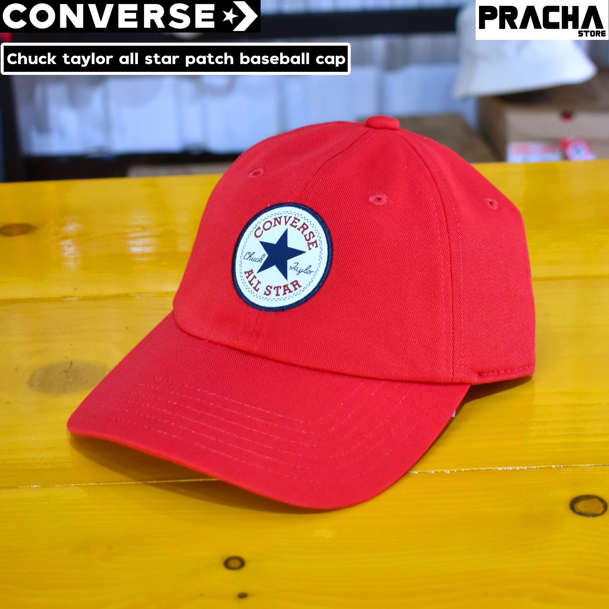Converse chuck taylor all star patch baseball cap หมวก converse ...