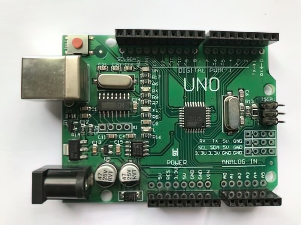 Green Arduino UNO R3 SMD บอร์ดเขียว พร้อมก้างปลาและสาย USB | Lazada.co.th