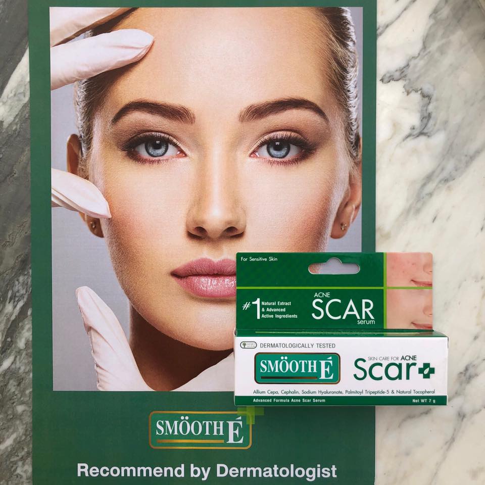 Smooth E Acne Scar Serum 7g สมูทอี แอคเน่ สการ์ เซรั่ม - SuperHealthee ...