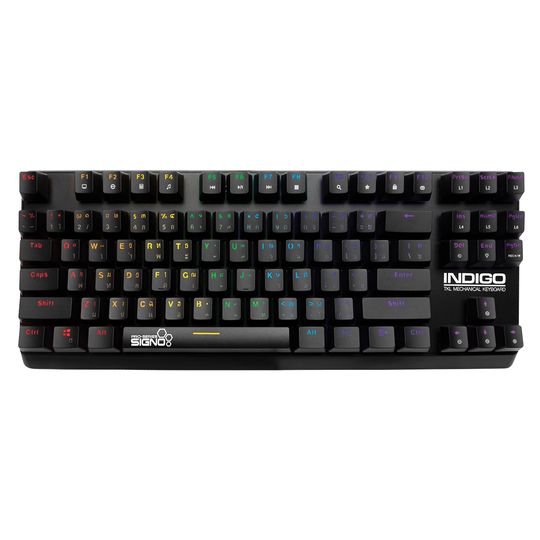 SIGNO Pro-Series KB-718 INDIGO TKL Mechanical Gaming Keyboard Optical ...