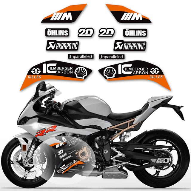 For BMW S1000RR 2019 2020 2021 2022 s1000rr Motorcycle Body Sticker ...
