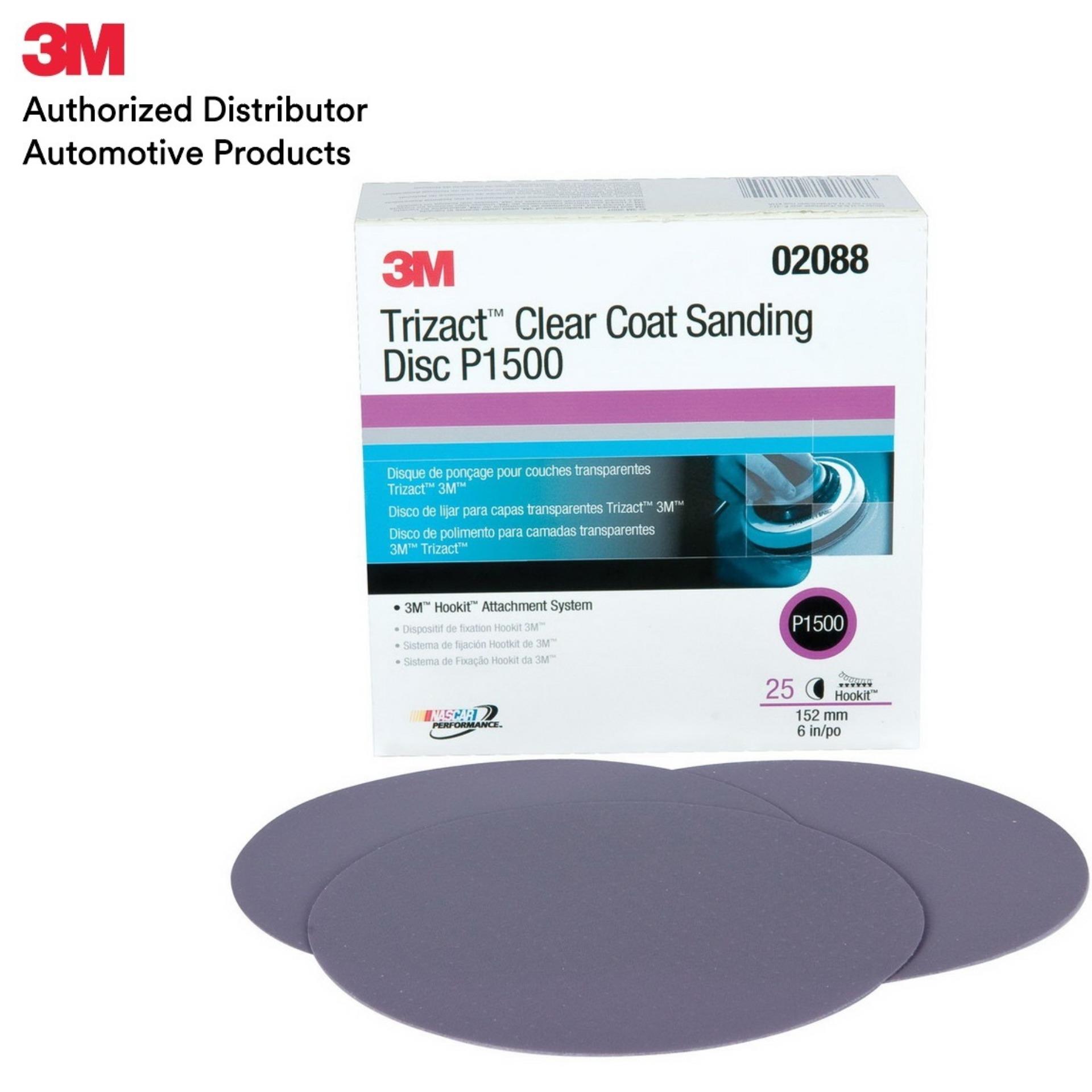 3M 3M 2088 P1500 (25 PADS) 6 นิ้ว เบอร์ 1500 +2085 P3000 (15 PADS ...