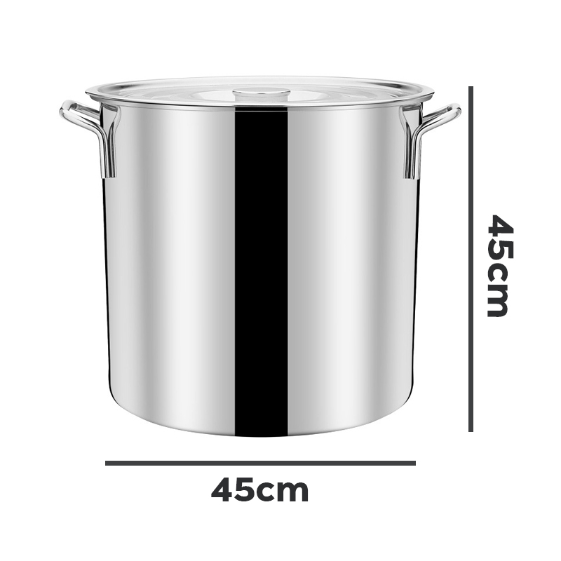 หม้อ หม้อซุป หม้อทรงสูง หม้อสแตนเลส High Boiling Pot หม้อต้มสแตนเลส ...