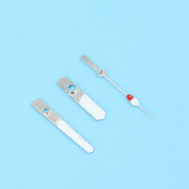 Stereoscopic Silver Watch Hand Needles C3 Luminous for NH35 NH36 4R35 ...