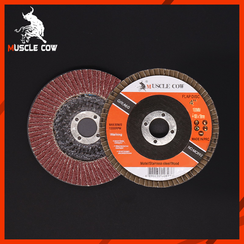 MUSCLE COW 4 นิ้วกระดาษทรายซ้อน กระดาษทรายซ้อนหลังแข็ง ผ้าทรายเรียงซ้อน ...