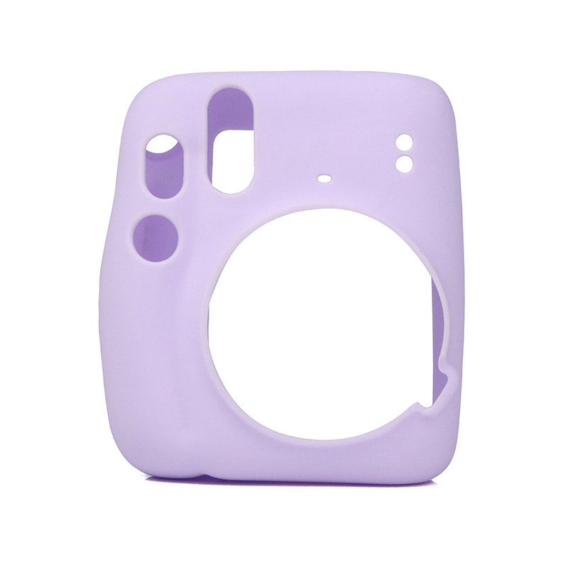 Camera Silicone Case for Fujifilm Instax Mini11 Mini 11 Shell Cover Soft Shell Solid Color ...