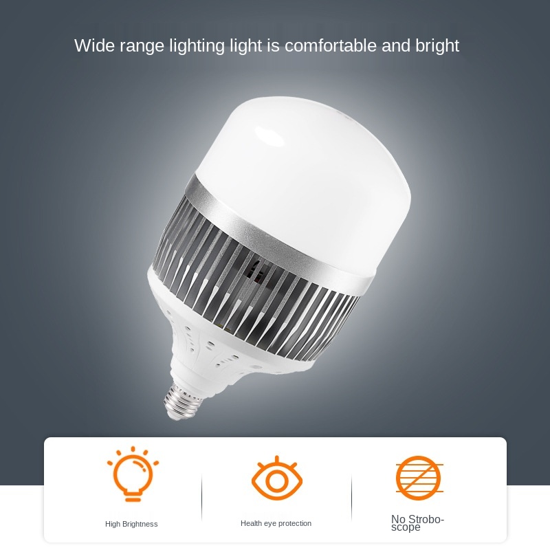 หลอดไฟ LED Bulb 150 W หลอดไฟ LED E27 150W 200W 300W LED BULB วัตต์ ไฟตุ้ม ไฟตั้งแคมป์ ไฟร้านค้า ...