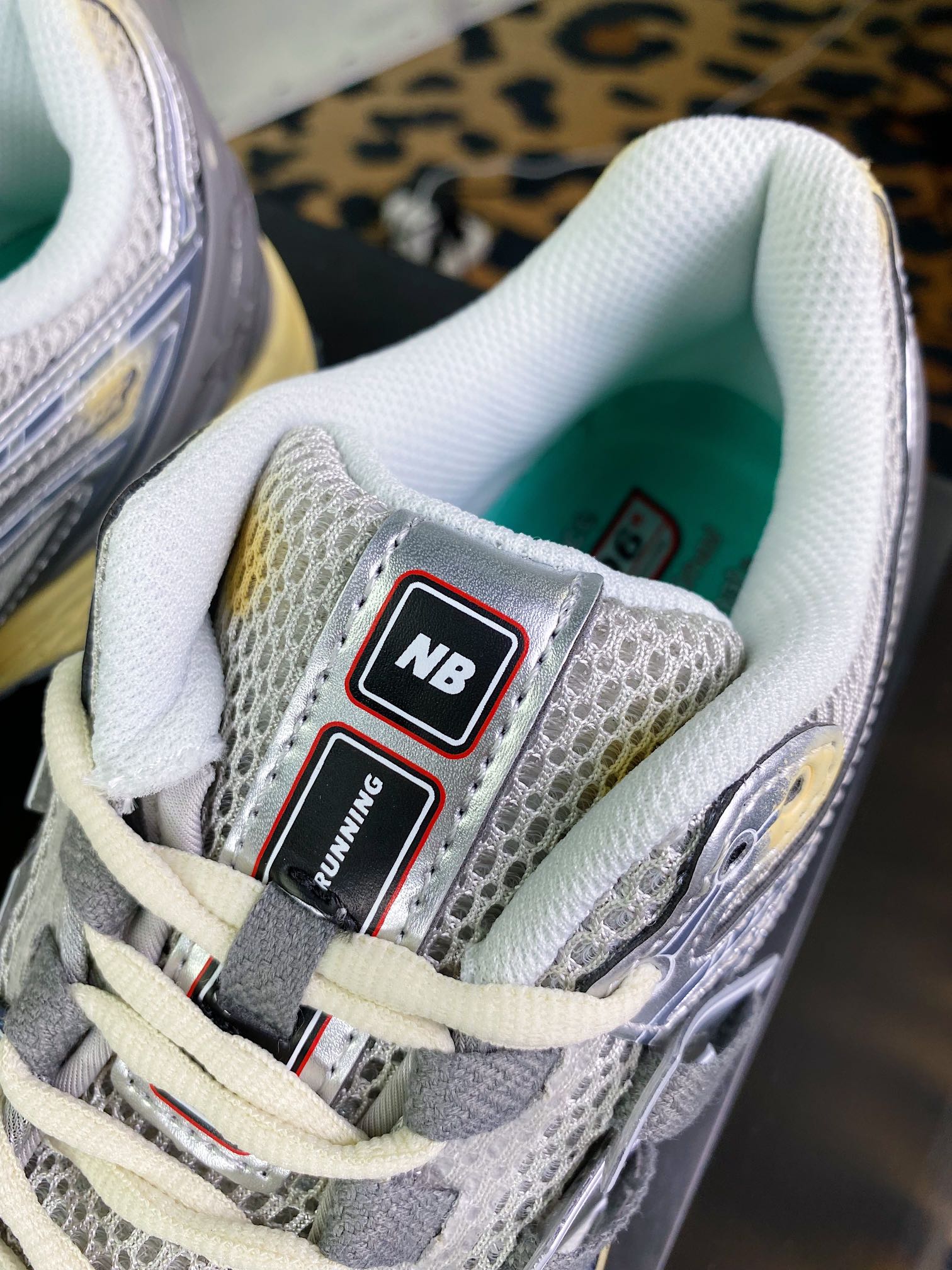 NB_New_Bailun_M1906R mesh silver gray casual running shoes retro dad ...