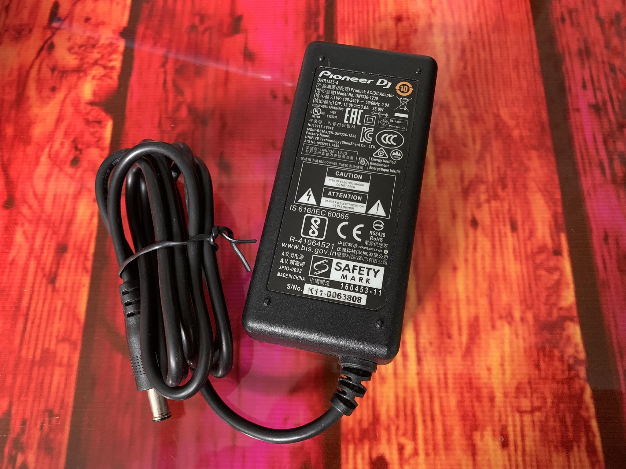 อะแดปเตอร์ แหล่งจ่ายไฟ AC Adapter สำหรับ Pioneer DJ Controller รุ่นDDJ ...