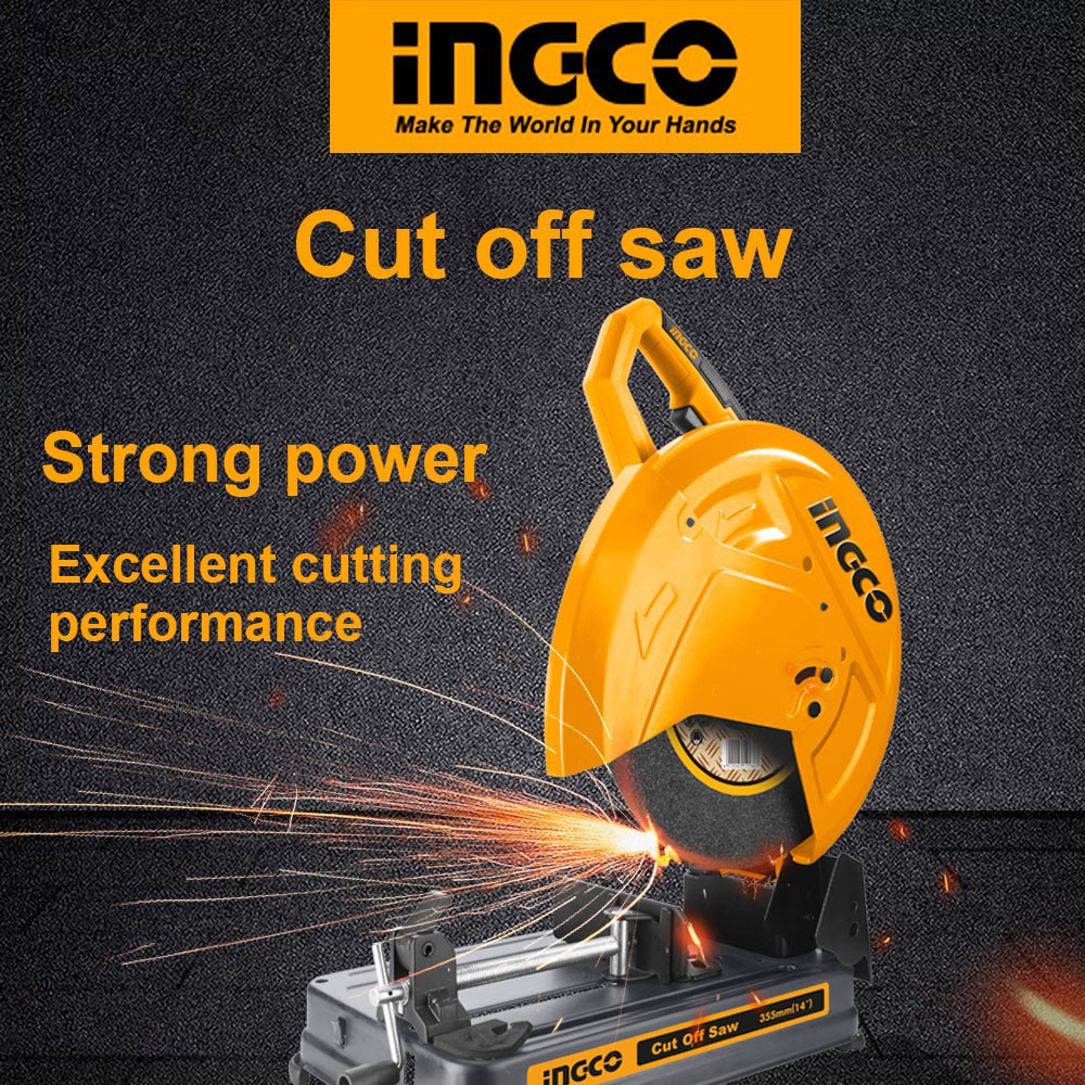 INGCO แท่นตัดไฟเบอร์14นิ้ว รุ่น COS35538 2350W 💥💥💥สินค้ารับประกัน1ปี💥💥💥 ...