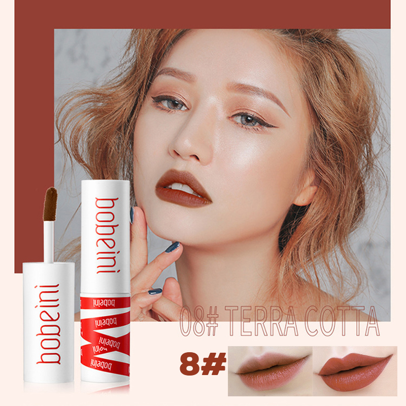bobeini ลิป lipstickลิปแมท ลิปสติก ลิปสติกกันน้ำ ลิปเนื้อแมตต์ ลิปมัน ...