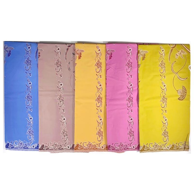 ผ้าบาติก ผ้าถุง ผ้าถุงปาเต๊ะ ผ้าปาเต๊ ผ้าชิ้น ลายดอกไม้ สวยๆ - koob - ThaiPick