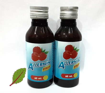 ALLERNIN SYRUP น้ำหวานเข้มข้นปริมาณ 60 ml. ( 2 ขวด ) - ร้านน้ำหวานสูตร ...