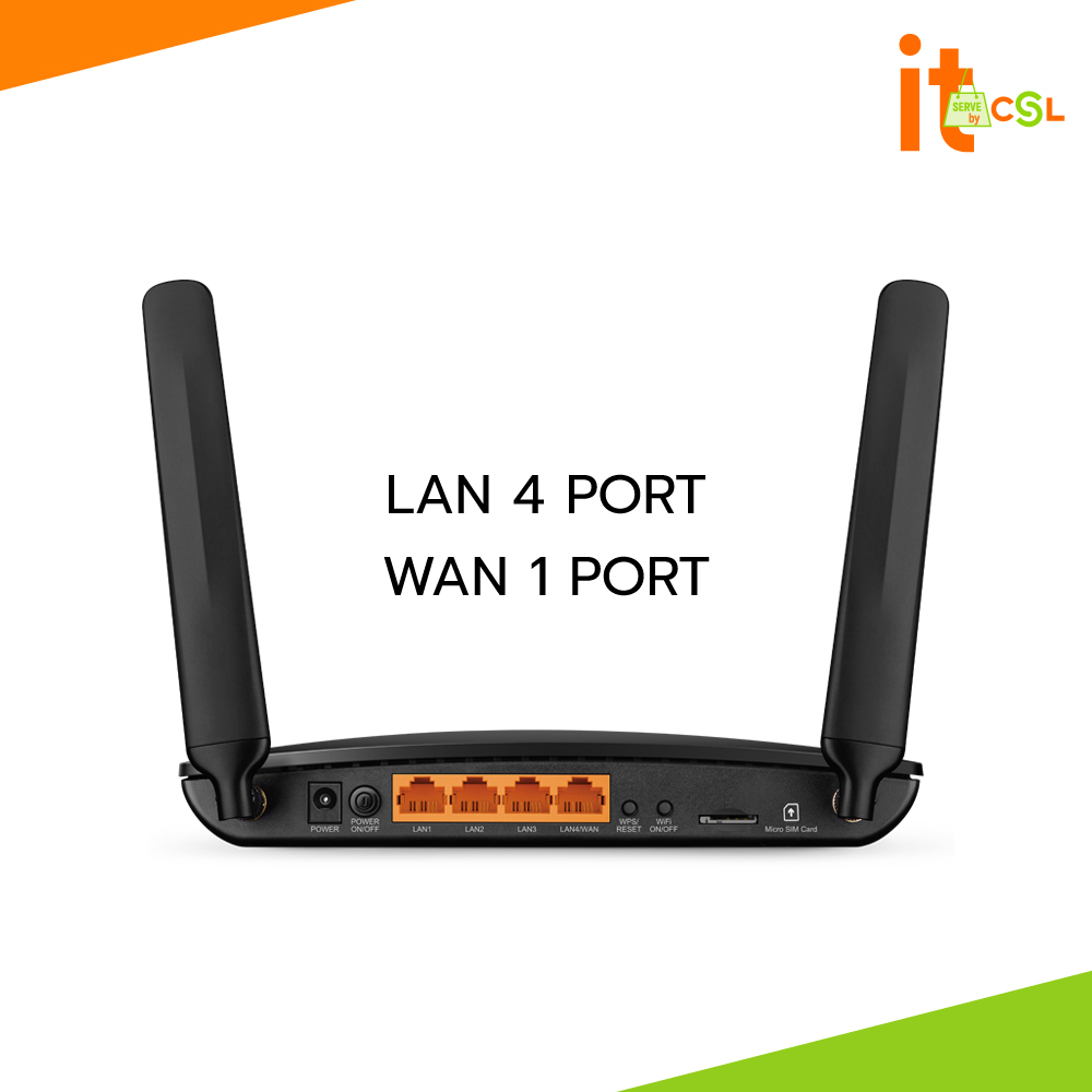 IT Serve by CSL 4G Wifi Router รุ่น MR6400 เร้าเตอร์ใส่ซิม Wifi ...