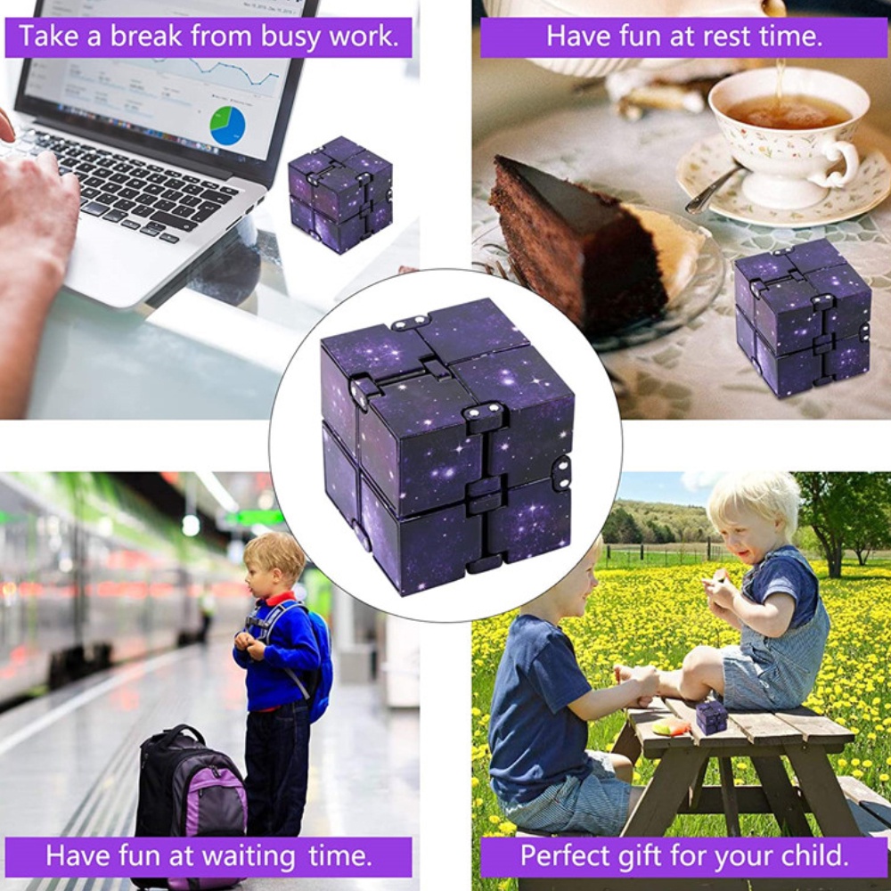 AG.Toys ของเล่นลูก ของเล่นเสริมพัฒนาการเด็ก ของเล่น ของเล่นเด็ก Infinity Magic Cube Puzzle ...