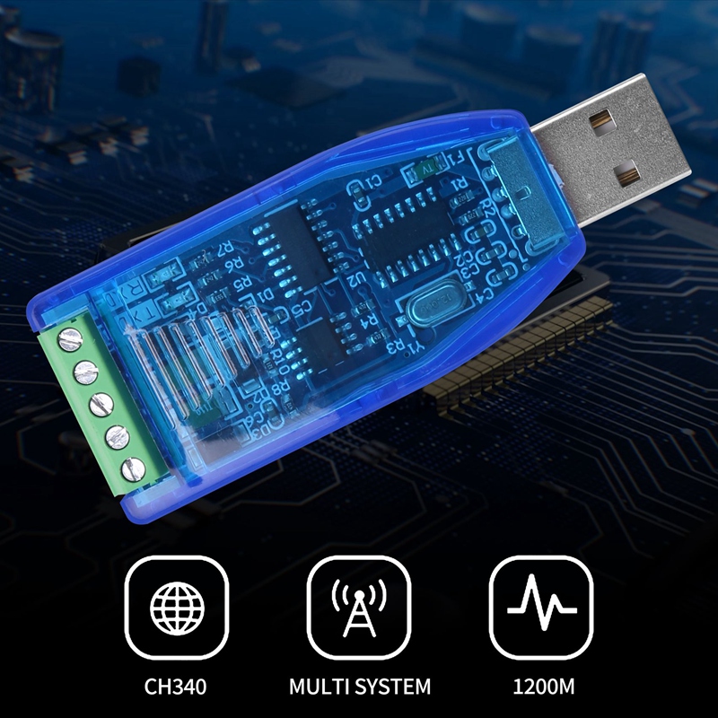 Usb To Rs485 Communication Module Bidirectional Half Duplex Serial Line Converter Lovivi