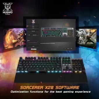 คีย์บอร์ดเกมมิ่ง Wireless-Wired EGA Type K4 RGB MECHANICAL Switch ขนาด ...