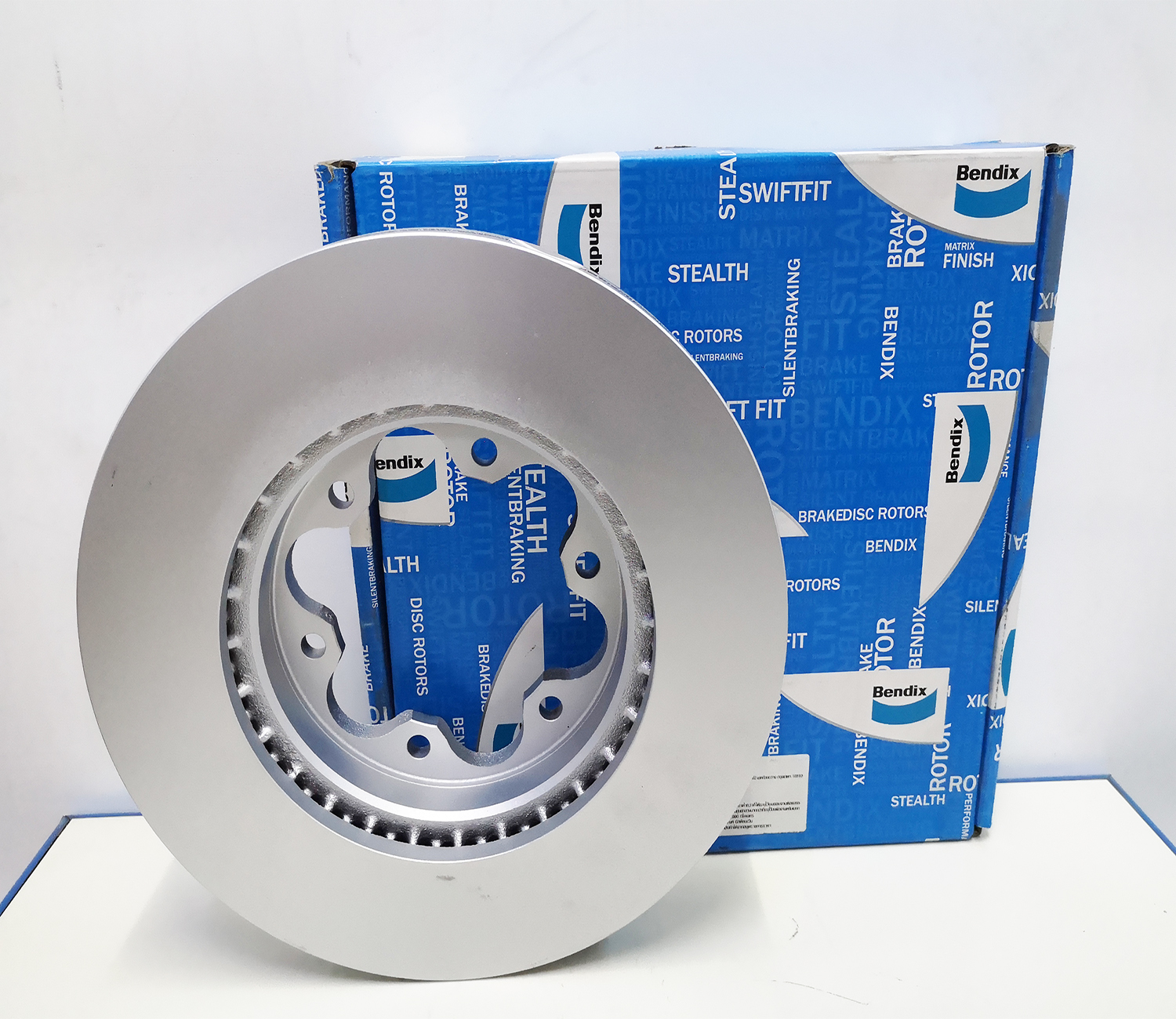 TOYOTA จานดิสเบรคหน้า โตโยต้า รถตู้ COMMUTER KDH 200-222,VENTURY ปี 05-ON BR2732 BENDIX 1ชิ้น ...