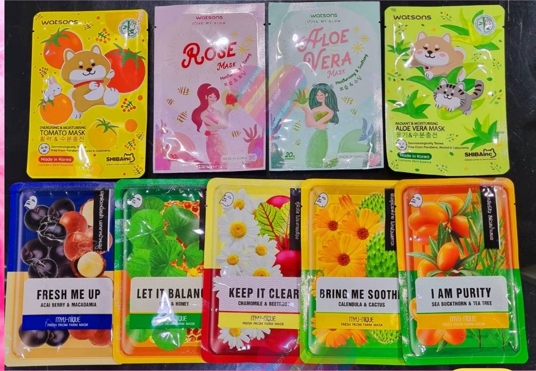 ถูก Watsons มาสก์หน้า MYU-NIQUE Fresh From Farm มาสก์บำรุงหน้า วัตสัน ...