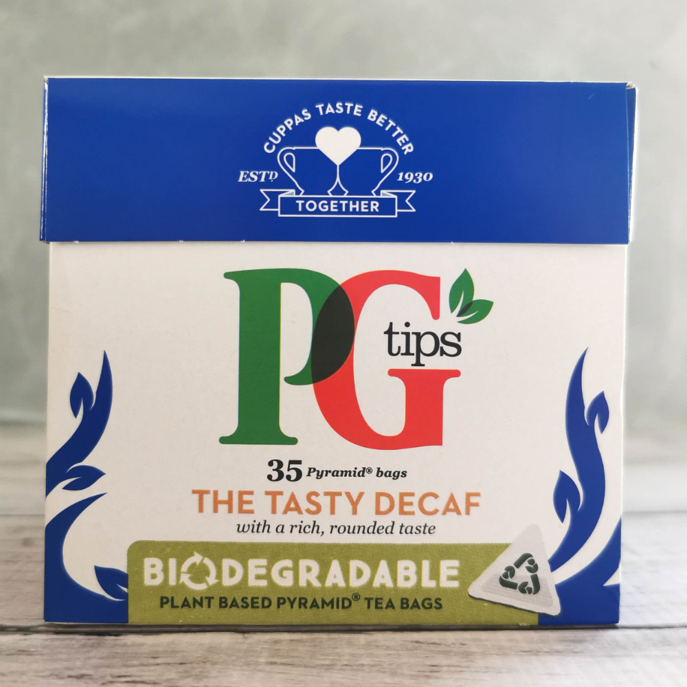PG Tips The Tasty Decaf Tea พีจี ทิปส์ ดีคาฟ ชาอังกฤษสูตรคาเฟอีนต่ำ 35 ...