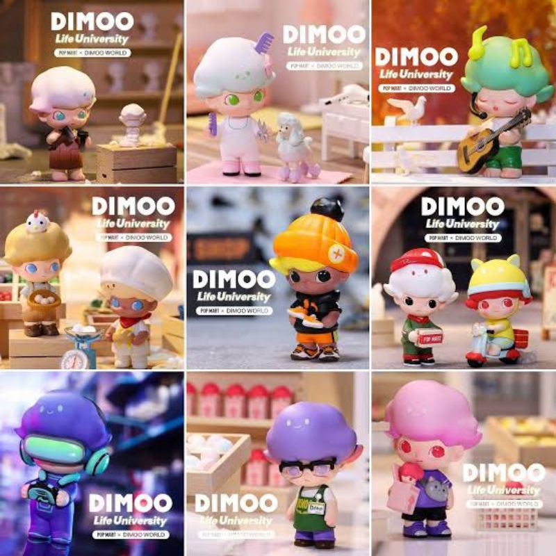 ♢Popmart Dimoo life university พร้อมส่ง แท้☉ - ของเล่นแสนสนุก - ThaiPick