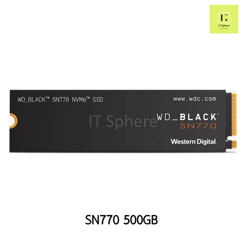 SSD M.2 WD BLACK SN770 250GB NVMe (GEN4) - ไอที สเฟียร์ - ThaiPick