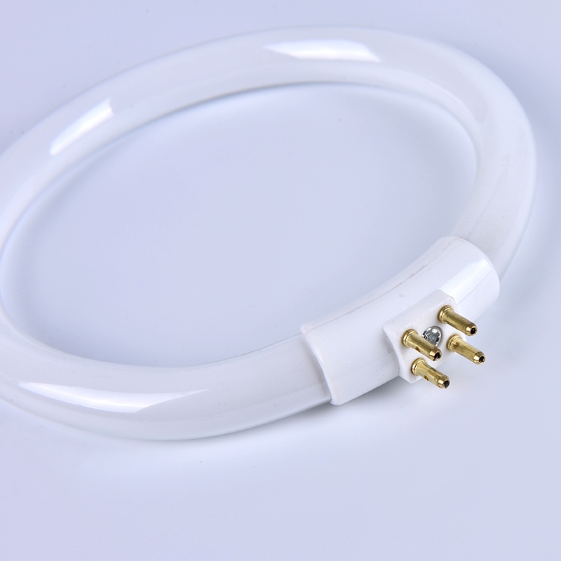 White Tube With 4 Pins 11w T4 Round Annular Tubes Anti-four-pin Lamps ...