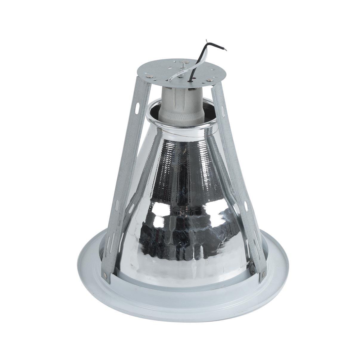 FINEXT โคมไฟดาวน์ไลท์ แบบฝัง หน้ากลม 6 นิ้ว สีขาว (( ของใช้ และของตก ...