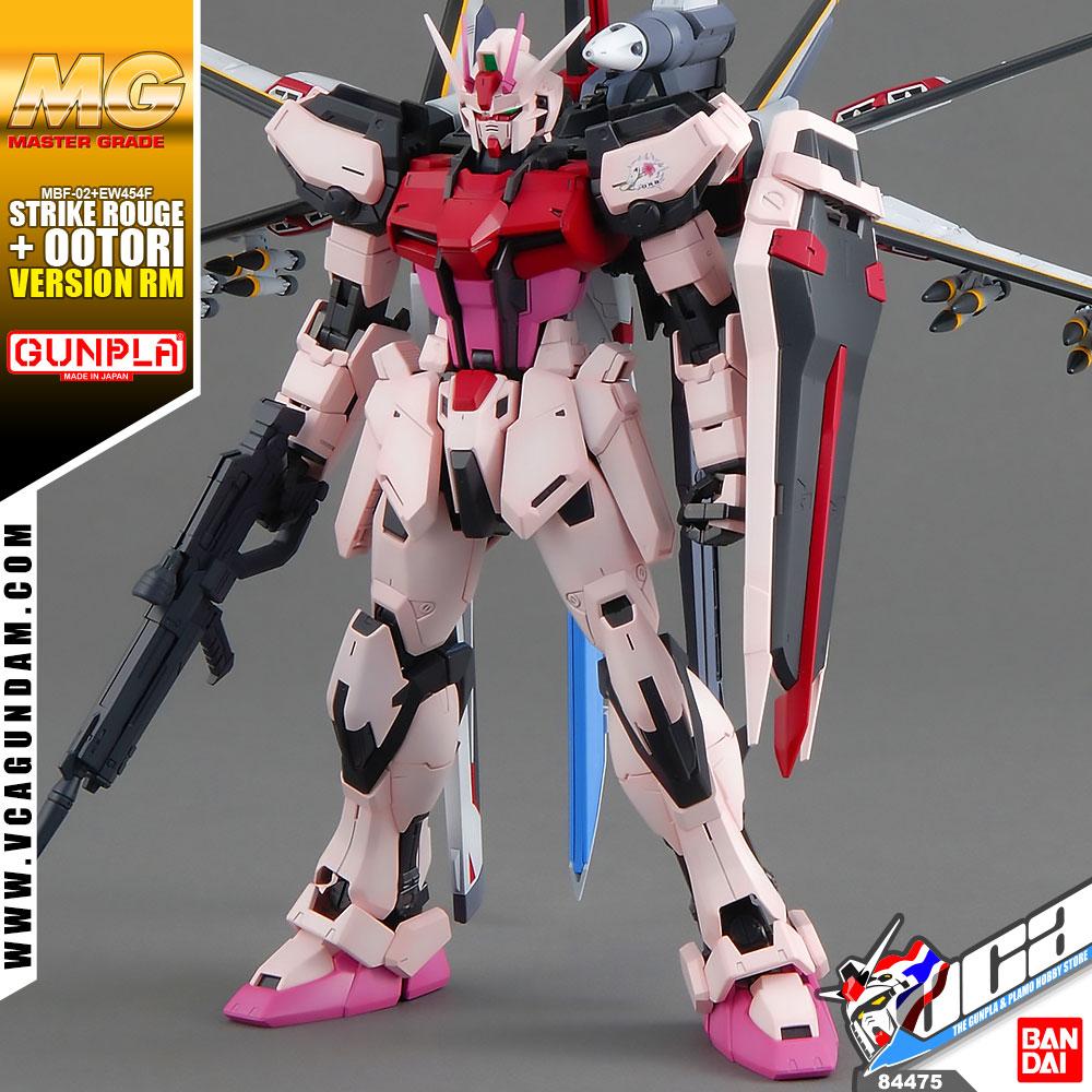 BANDAI GUNPLA MASTER GRADE MG 1/100 STRIKE ROUGE OOTORI VER RM โมเดล ...