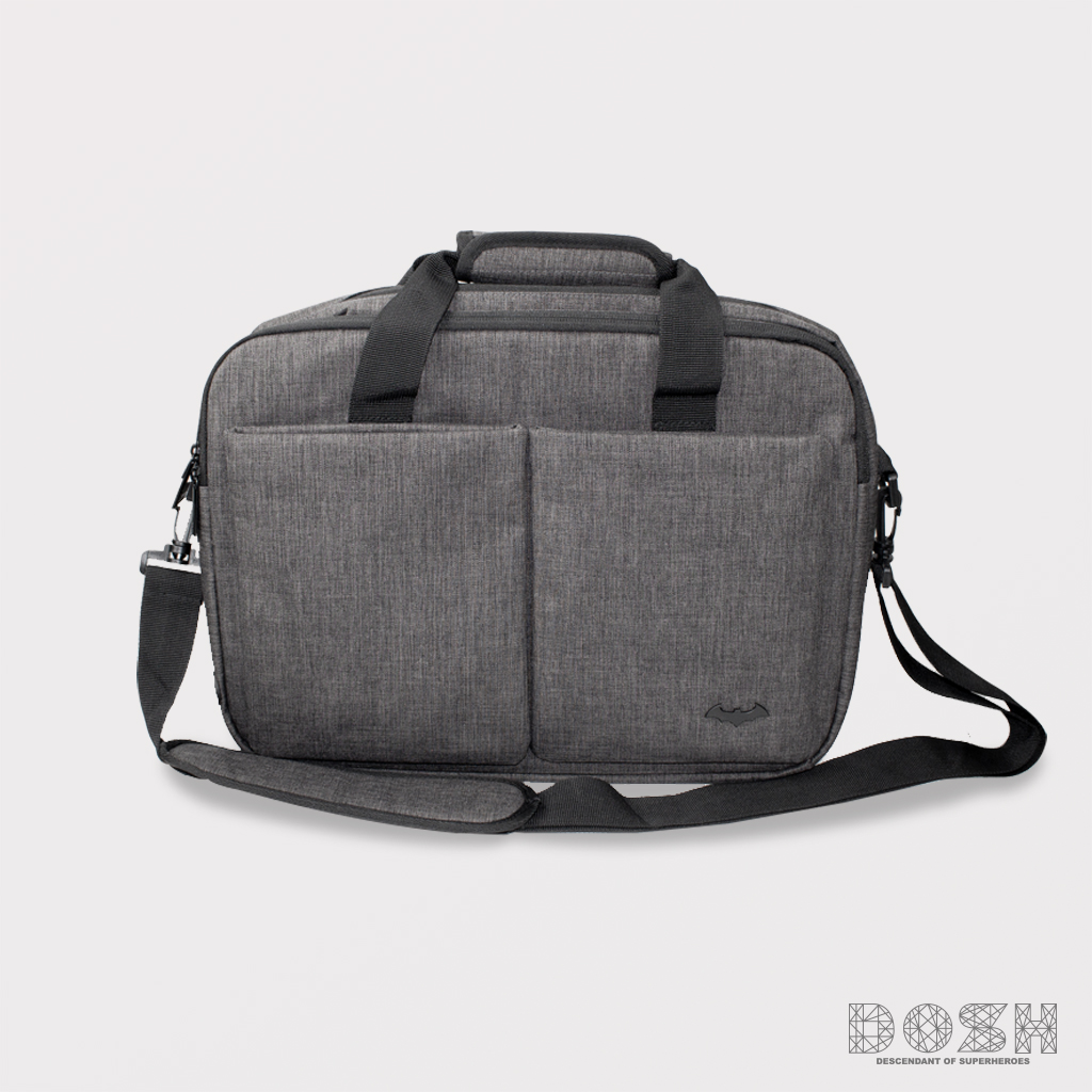 DOSH BAG:LAPTOP สีเทา ลิขสิทธิ์BATMANรุ่น EBMAB5004-GY | Lazada.co.th