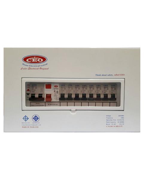 CEO เครื่องตัดไฟฟ้ารุ่น 50A 8 ช่อง CSL 50A 8w - Megan10 - ThaiPick