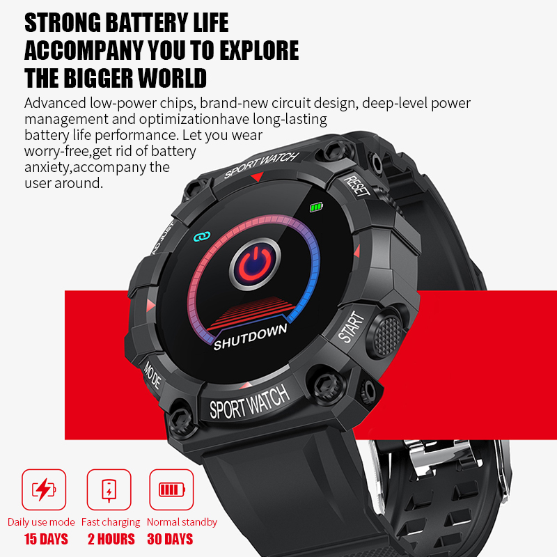 【ส่งจากประเทศไทย】Smart watch FD68 สายรัดข้อมือฟิตเนสกีฬา สามารถการตรวจสอบการนอนหลับ นาฬิกาข้อมือ ...