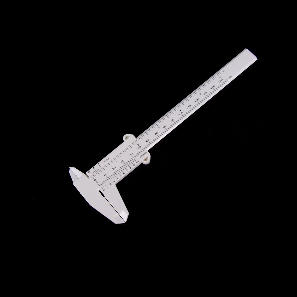 Lia 6 Inch 150mm Plastic Ruler Sliding Gauge Vernier Caliper Jewelry ...