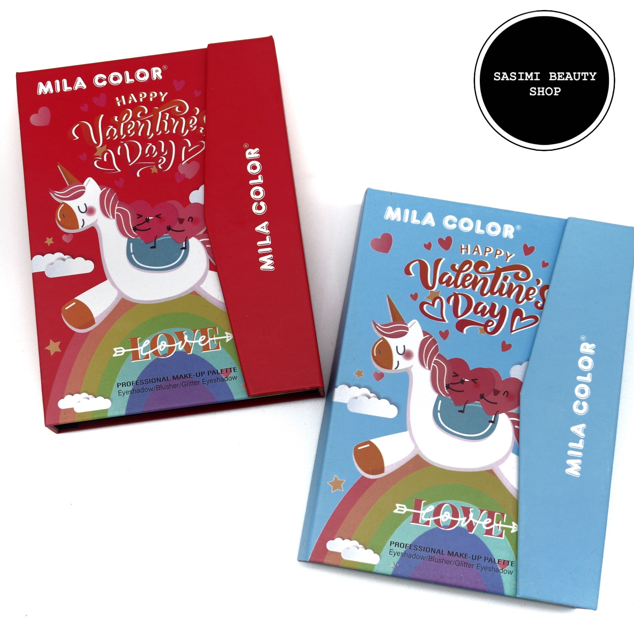 Mila Color Love Makeup Palette พาเลทแต่งหน้า ขนาดกะทัดรัด พกพาสะดวก ...