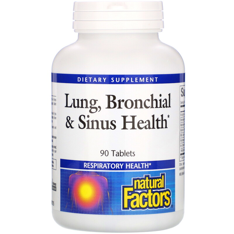 Lung Bronchial and Sinus Health 90 tab ฟื้นฟูสุขภาพปอด ลดอาการภูมิแพ้ ...
