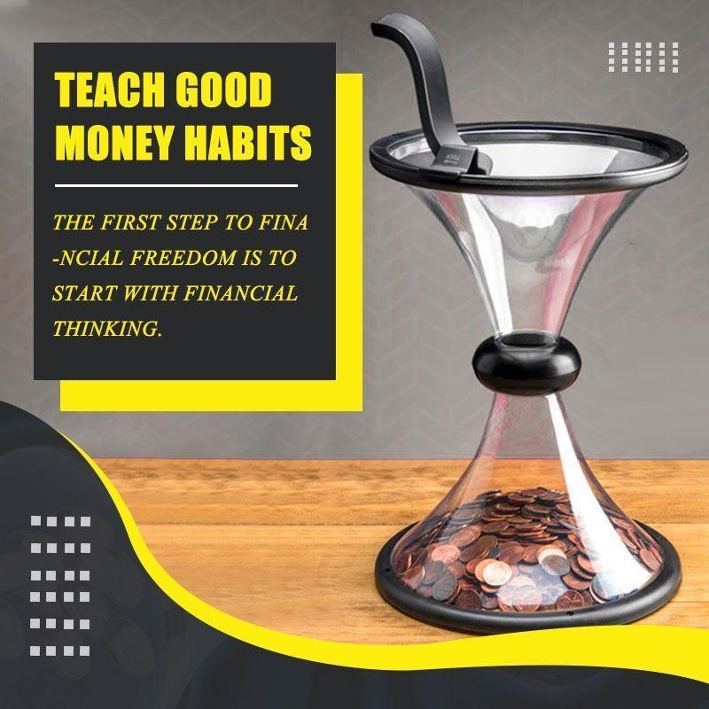 Vortex Piggy Bank Money Storage Boxes Kids Toy Birthday Gift Home Decor ...