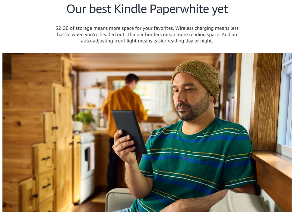 Amazon Kindle Paperwhite Signature Edition (32 GB) ( 11th Generation ...