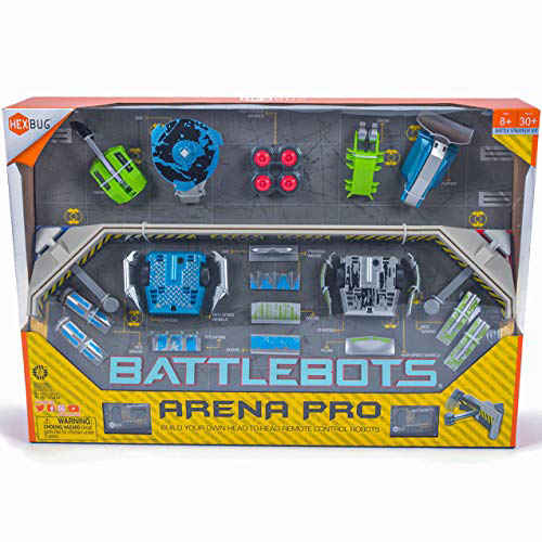 HEXBUG BattleBots Arena Pro - Build Your Own Battle Bot with Arena Game ...
