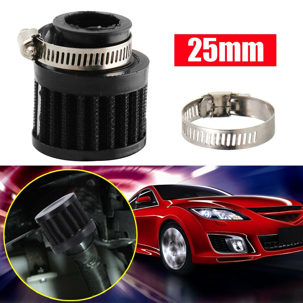 Universal Car Air Filter Mini Retrofitting Exhaust 25mm Replacement ...