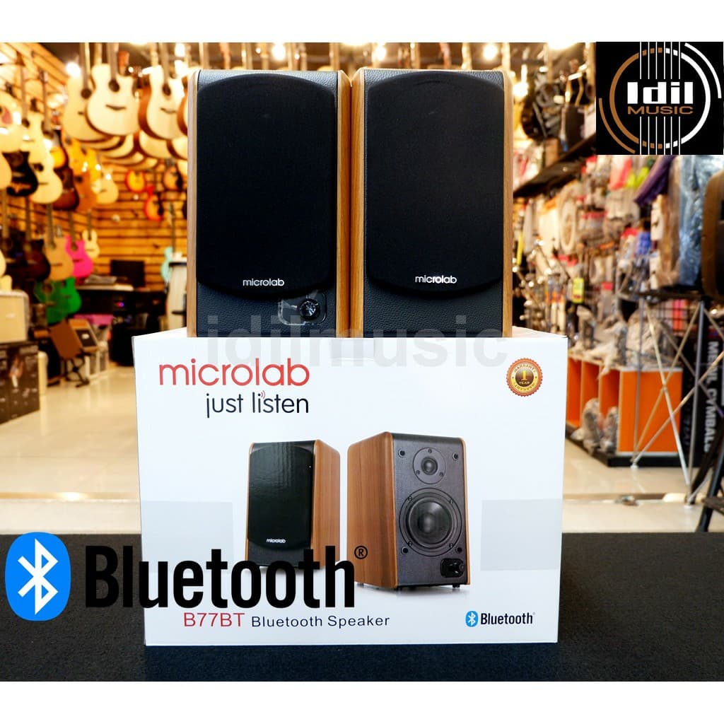 Microlab B77BT Monitor Bluetooth Speaker ลำโพงมอร์นิเตอร์ - idilmusic ...