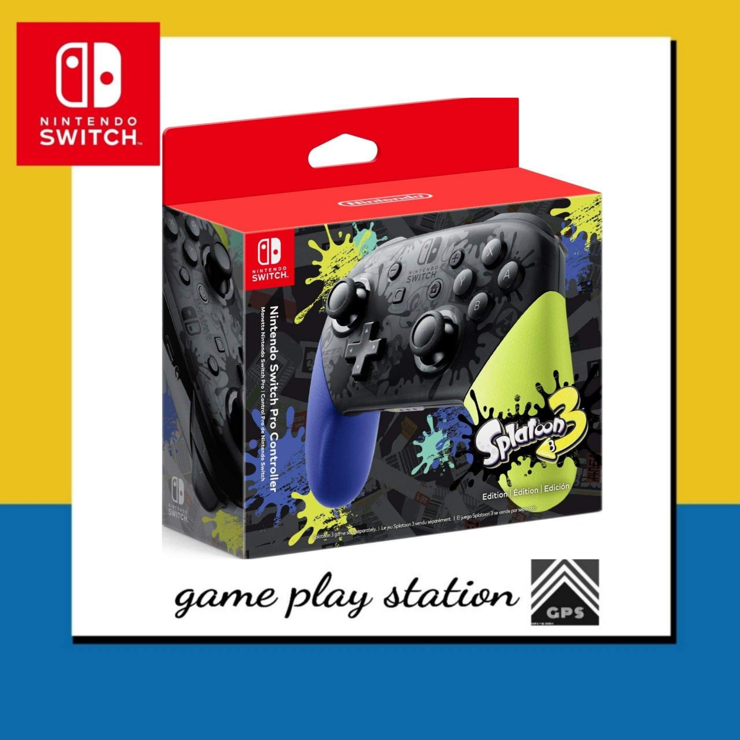 nintendo switch joy pro splatoon 3 ( สินค้าของแท้ 100 ) - Game Play ...