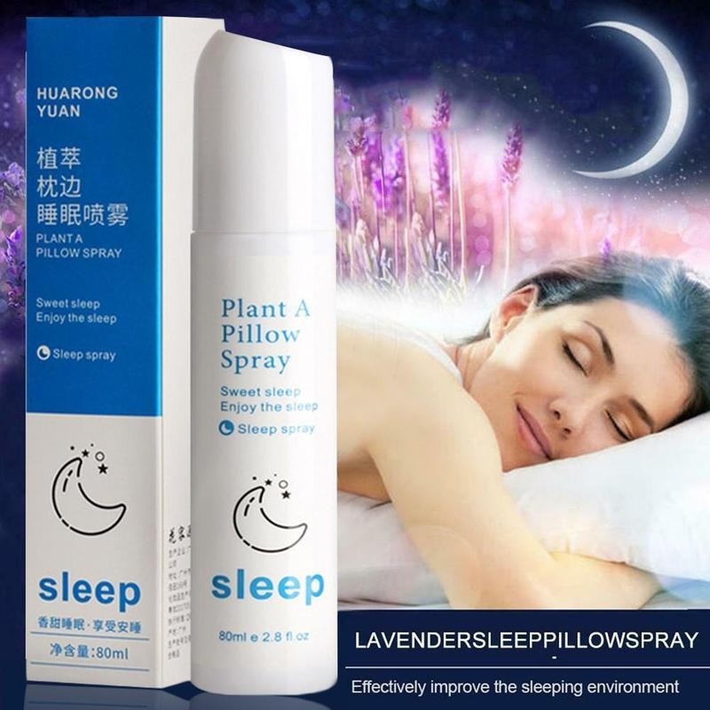 Essential Oil Lavender Deep Sleep Pillow Spray Insomnia Extract Relieve ...