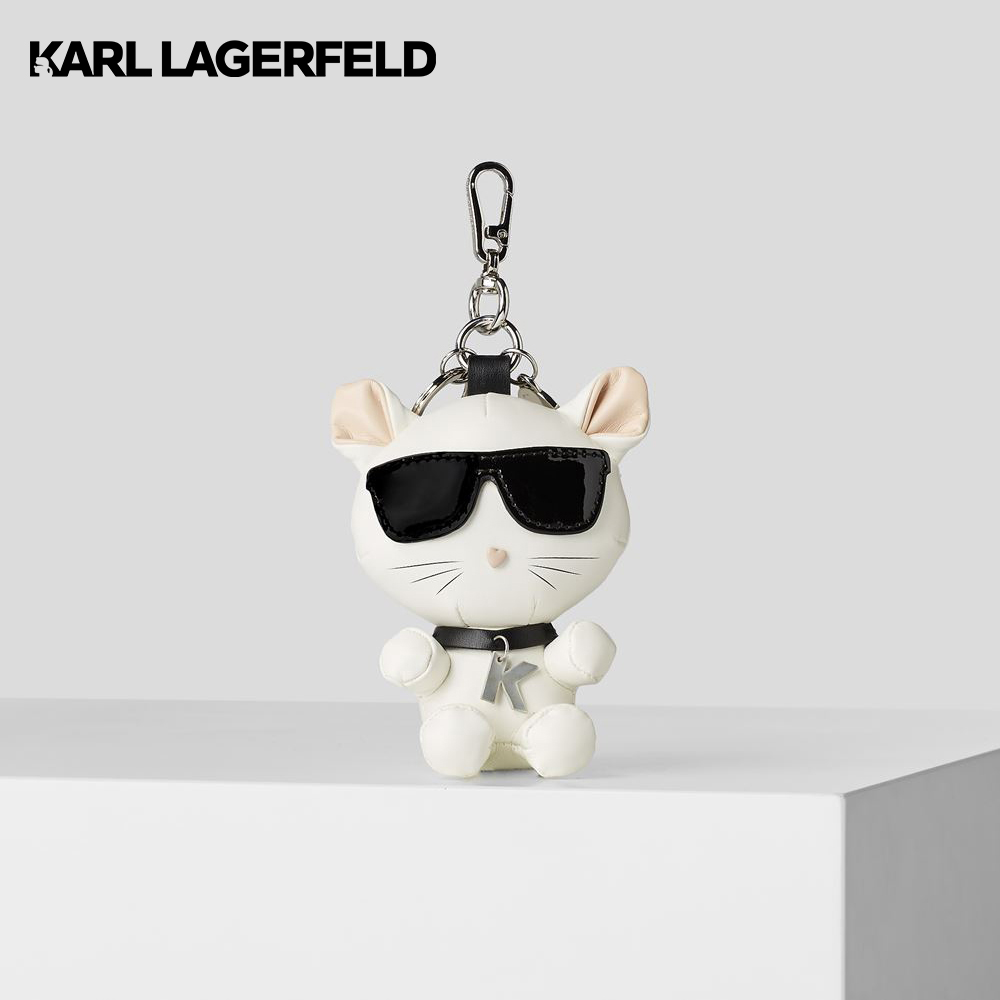 KARL LAGERFELD K/IKONIK CHOUPETTE KEYCHAIN 225W3804 พวงกุญแจ - Karl ...