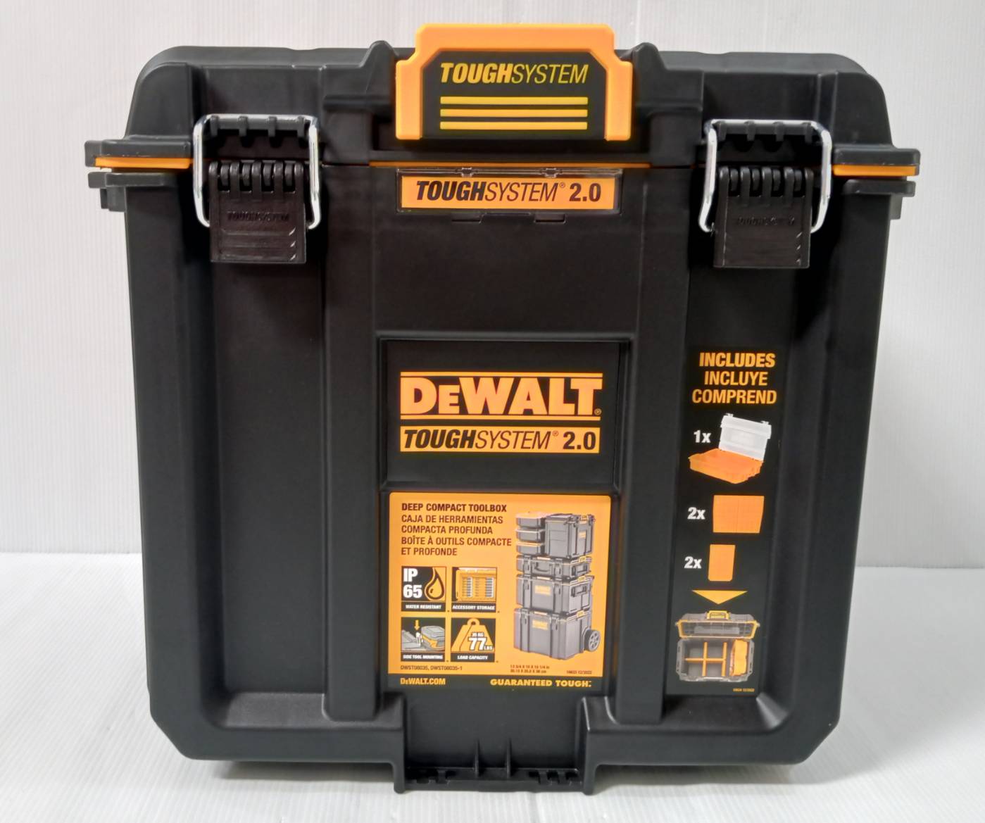DEWALT กล่องเครื่องมือพลาสติกทรงลึก14 นิ้ว รุ่น DWST08035-1 สามารถ ...